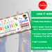EDITABLE Pre School Graduation Ticket, Kindergarten Graduation, School ...
