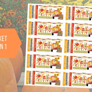 EDITABLE Fall Harvest Festival Invitation Flyer, School Event Harvest ...