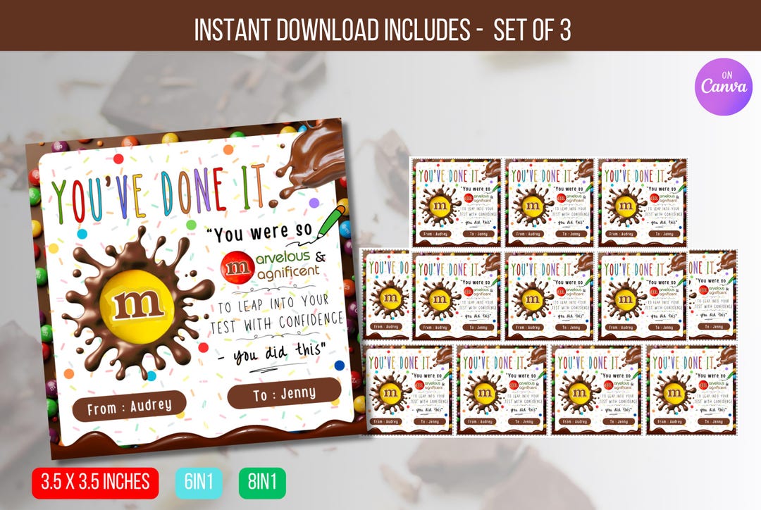 EDITABLE You Were so Marvelous & Magnificent Tags, Staff Appreciation ...