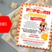 EDITABLE Popcorn Fundraiser Flyer Template, Non Profit Event Poster ...