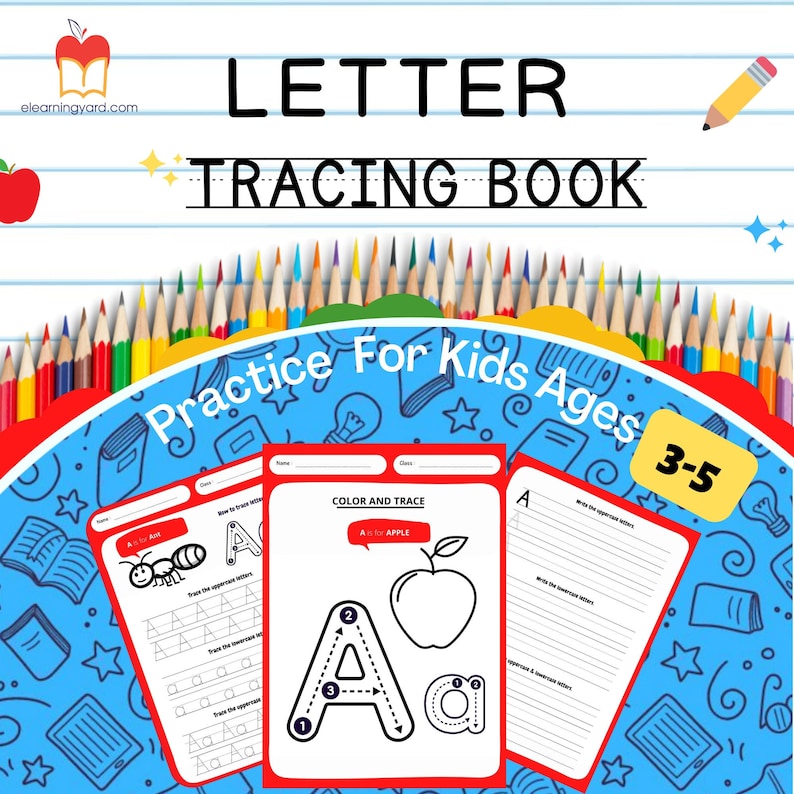 26 Printable Alphabet Upper and Lower Case, 26 Printable Trace the ...