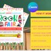 EDITABLE Book Fair Flyer Printable School Fundraiser Invitation ...