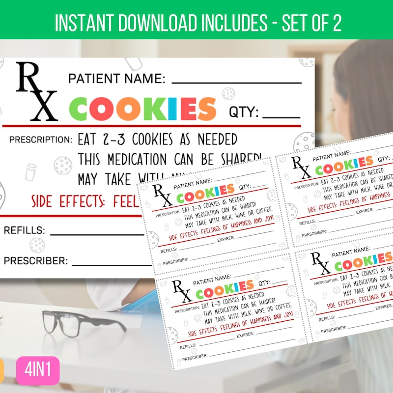 Funny Prescription Labels - Etsy