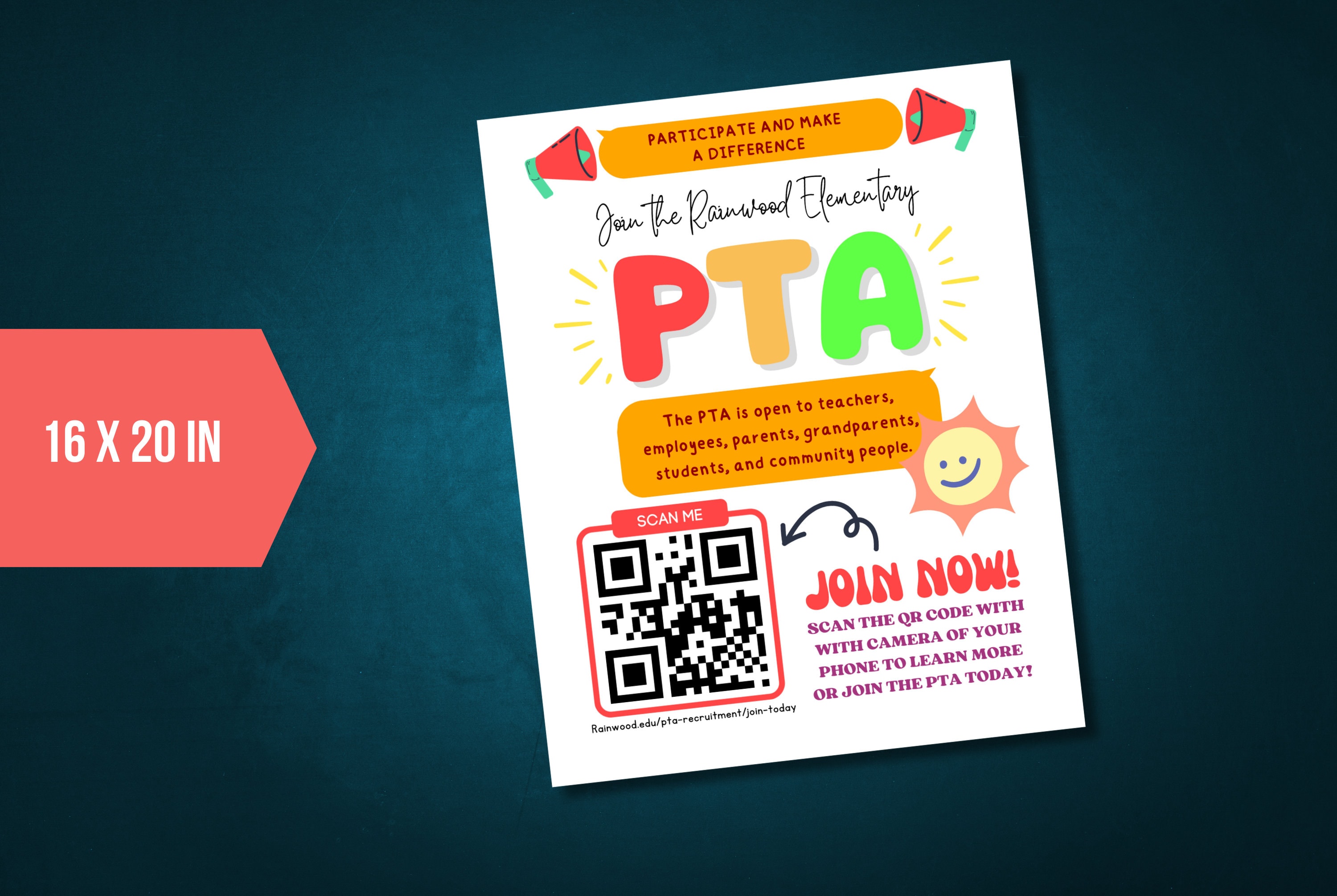 EDITABLE Join PTA Pto Pta Recruitment Flyer Did You Know the - Etsy
