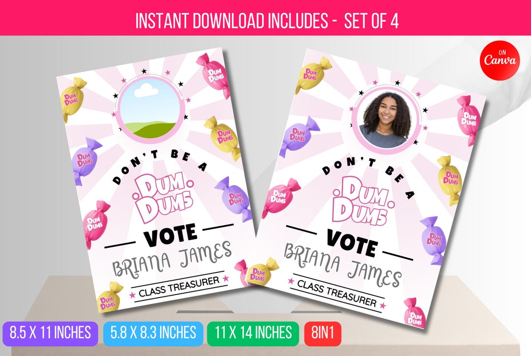 EDITABLE Don't Be Dum Poster Poster, Dont Blow It Class Campaign ...