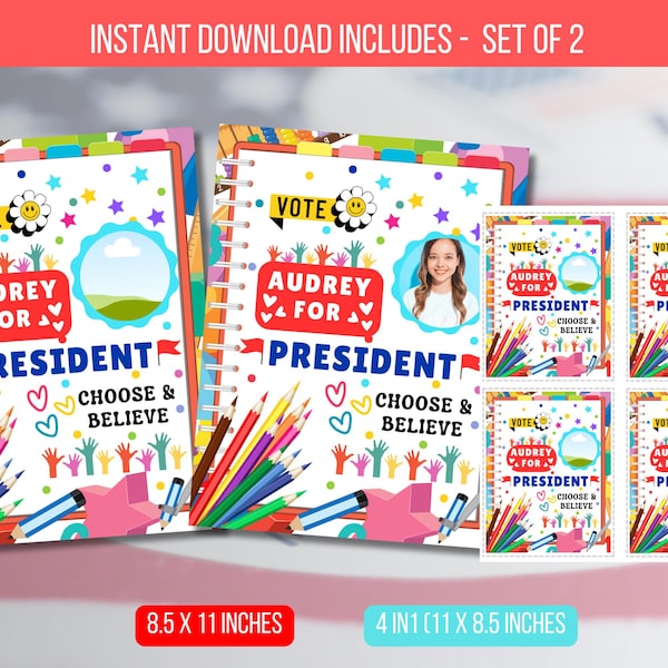 Class President Poster Ideas - Etsy