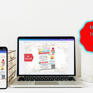 EDITABLE Principal for a Day Contest Fundraiser Flyer, Printable ...