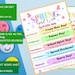 Spring Spirit Week Editable Itinerary Schedule Printable DIY Spirit ...