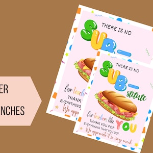 Printable Sub Sandwich Gift Tag, Bo Sub-statute for You Gift Tag ...