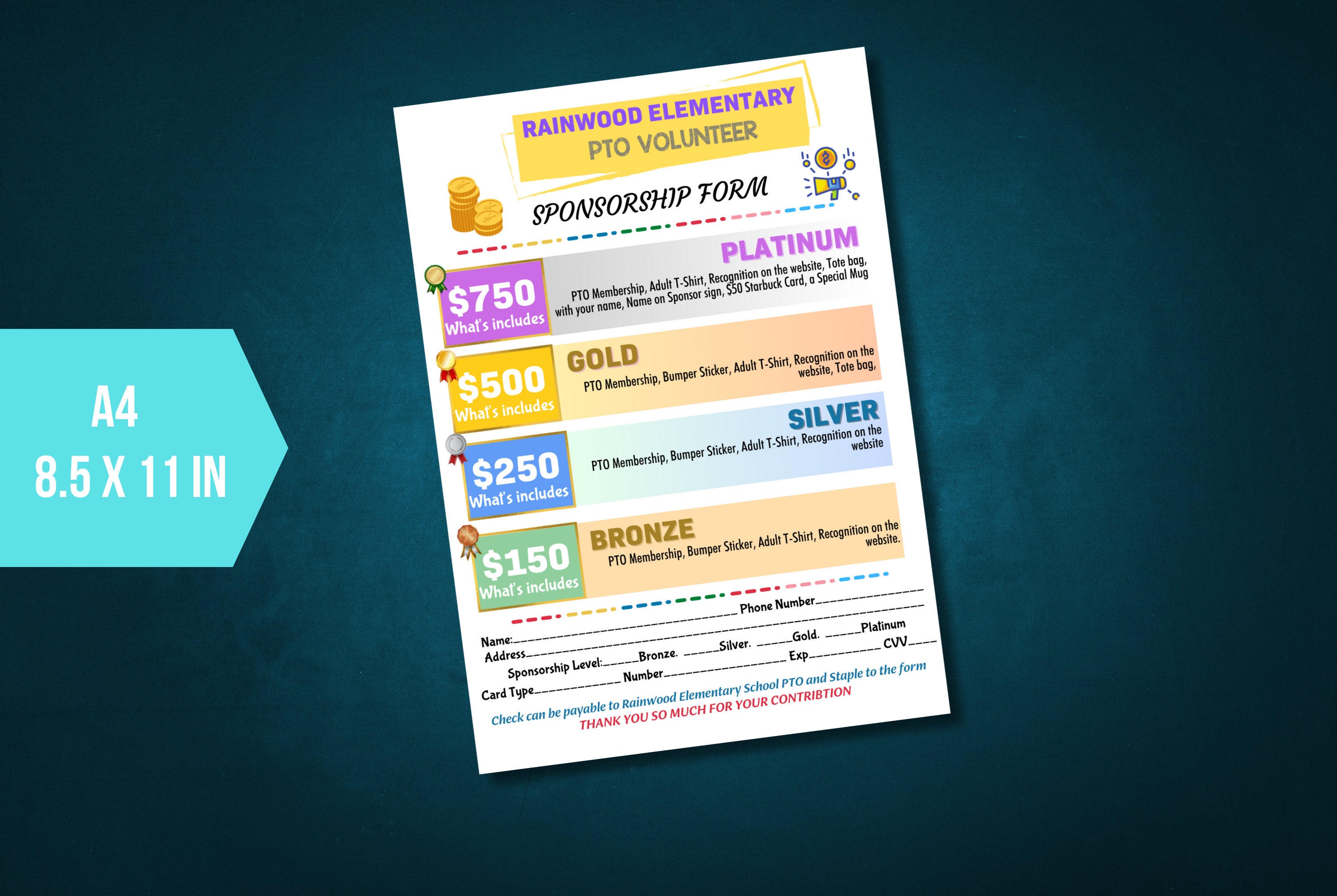 EDITABLE PTO PTA Recruitment Flyer Join Pto/pta Parent - Etsy