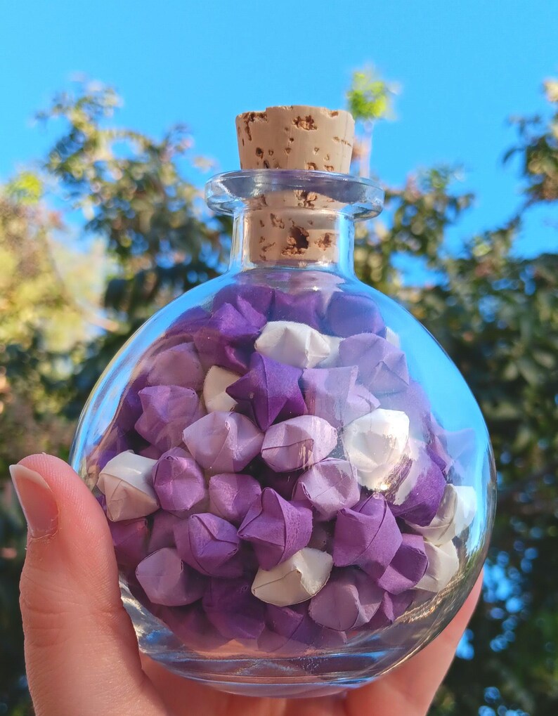 Origami Stars in a Jar. (if You Want Your Stars Mixed Please Press the ...