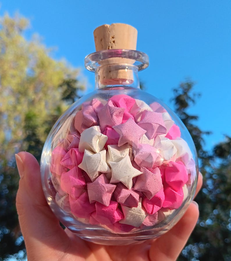 Origami Stars in a Jar. (if You Want Your Stars Mixed Please Press the ...