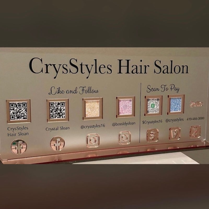 Custom Payment Sign Board - Etsy