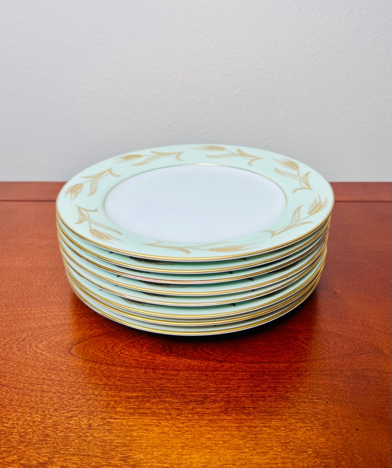 Vintage! Noritake China Japan Alice 5267 Salad Plates 7.5” - Set of 8 ...