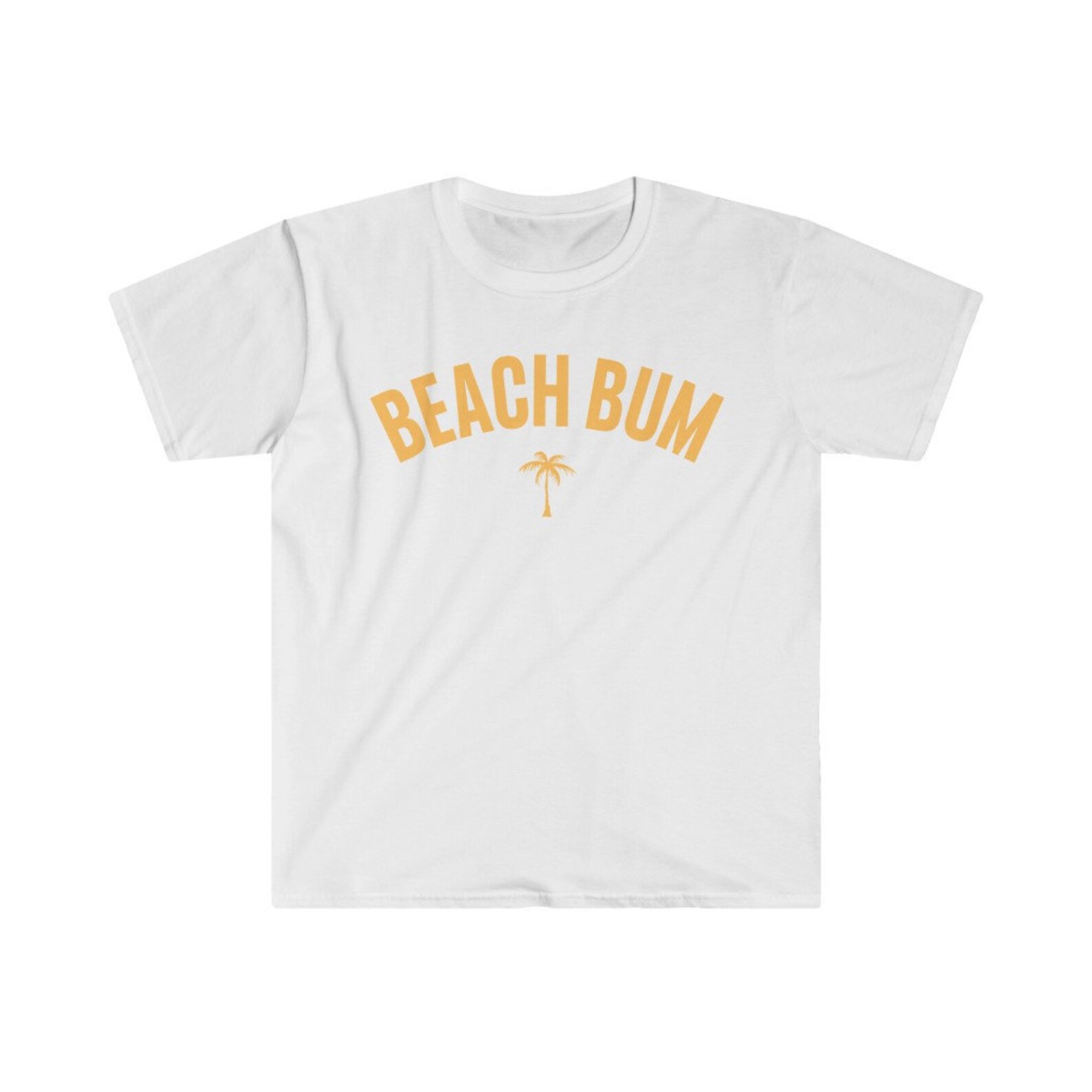 Beach Bum Shirt BEACH BUM Tshirt Oversized Softstyle T-shirt - Etsy