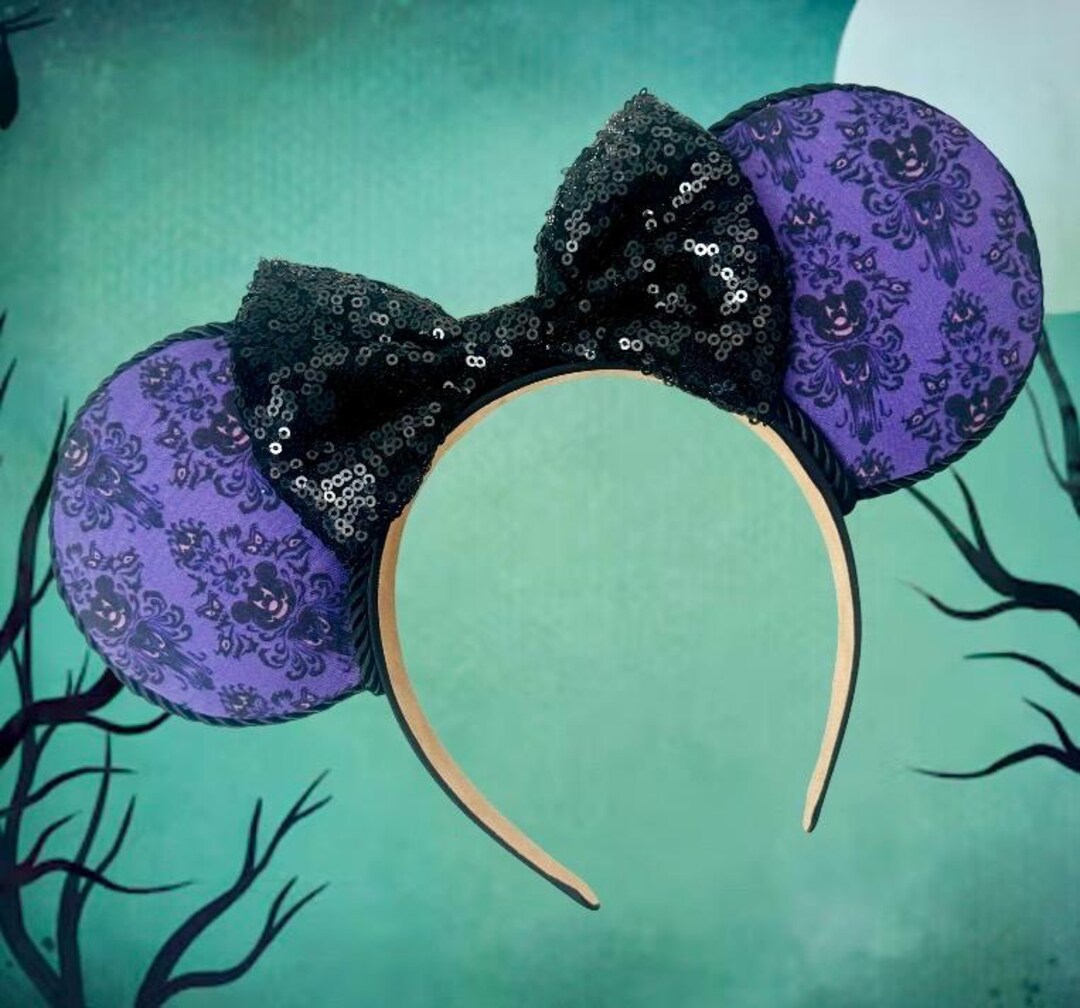 Foolish Mickey Ears, Halloween Minnie Ears, Haunted Mansion Ears ...
