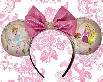 Princess Minnie Mouse Ears - Etsy