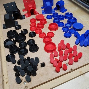 Full Set of Caps, Screw Hole Plugs and Touch Probe Holder for Onefinity ...