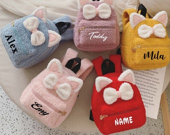 Cat Backpack for School - Etsy