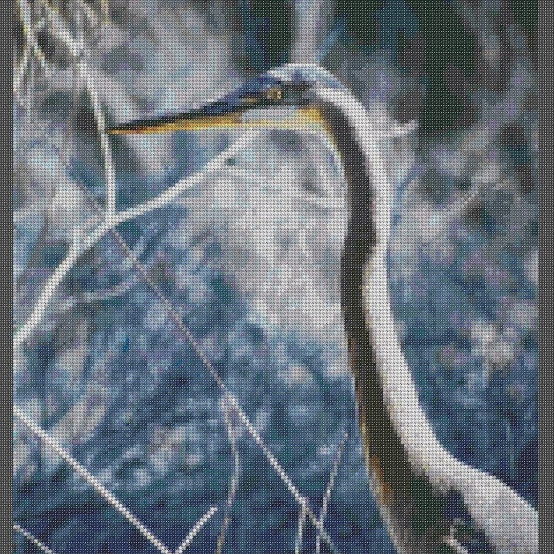Great Blue Heron Counted Cross Stitch Pattern - Etsy