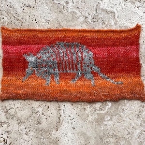 Armadillo Knitting Chart - Etsy