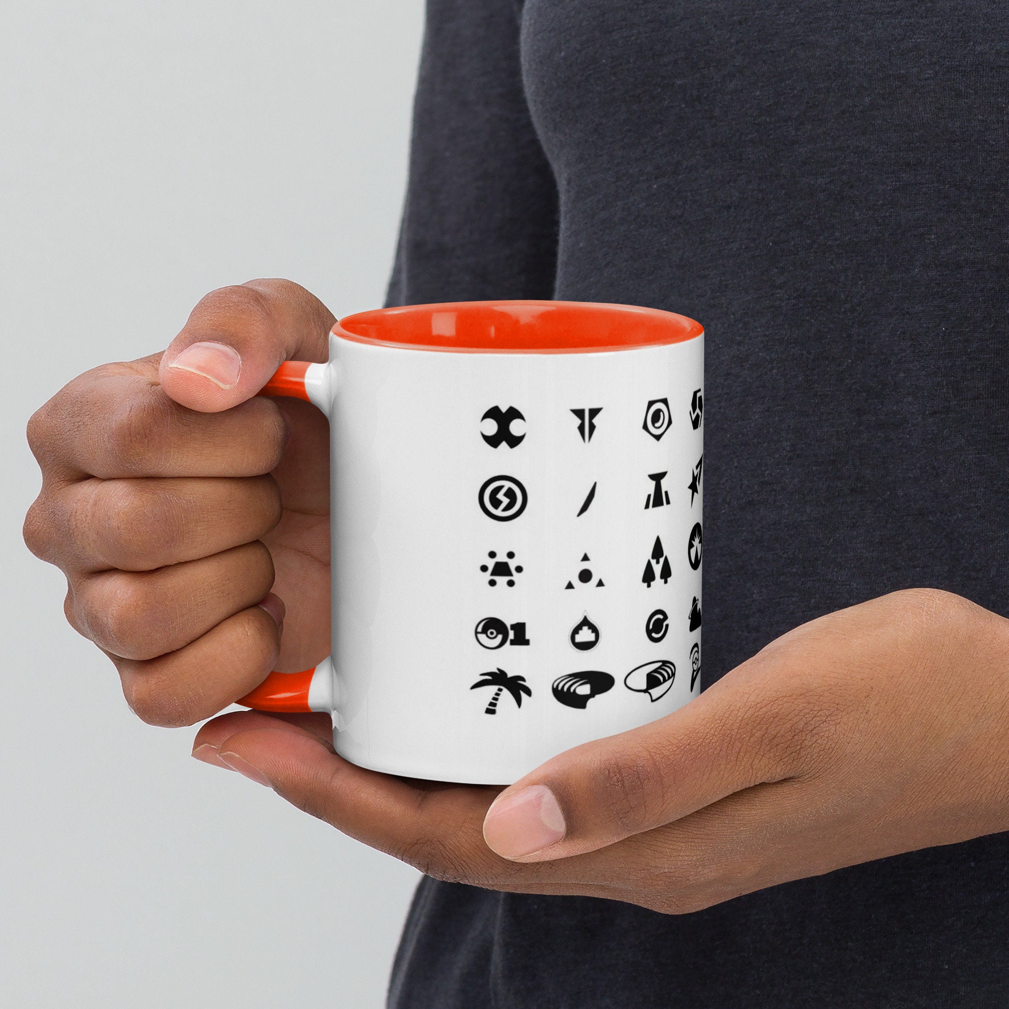 Pokemon Symbol Mug Black Star Fossil Neo Genesis Jungle - Etsy