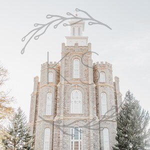 Logan, Utah Temple Print (2) - Etsy