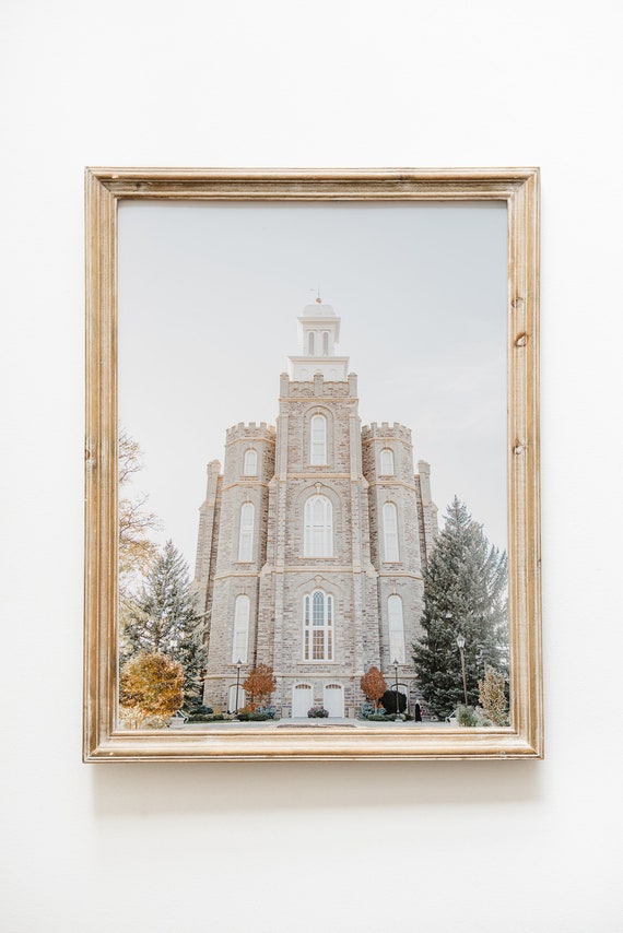 Logan Utah Temple Print 2 | Etsy
