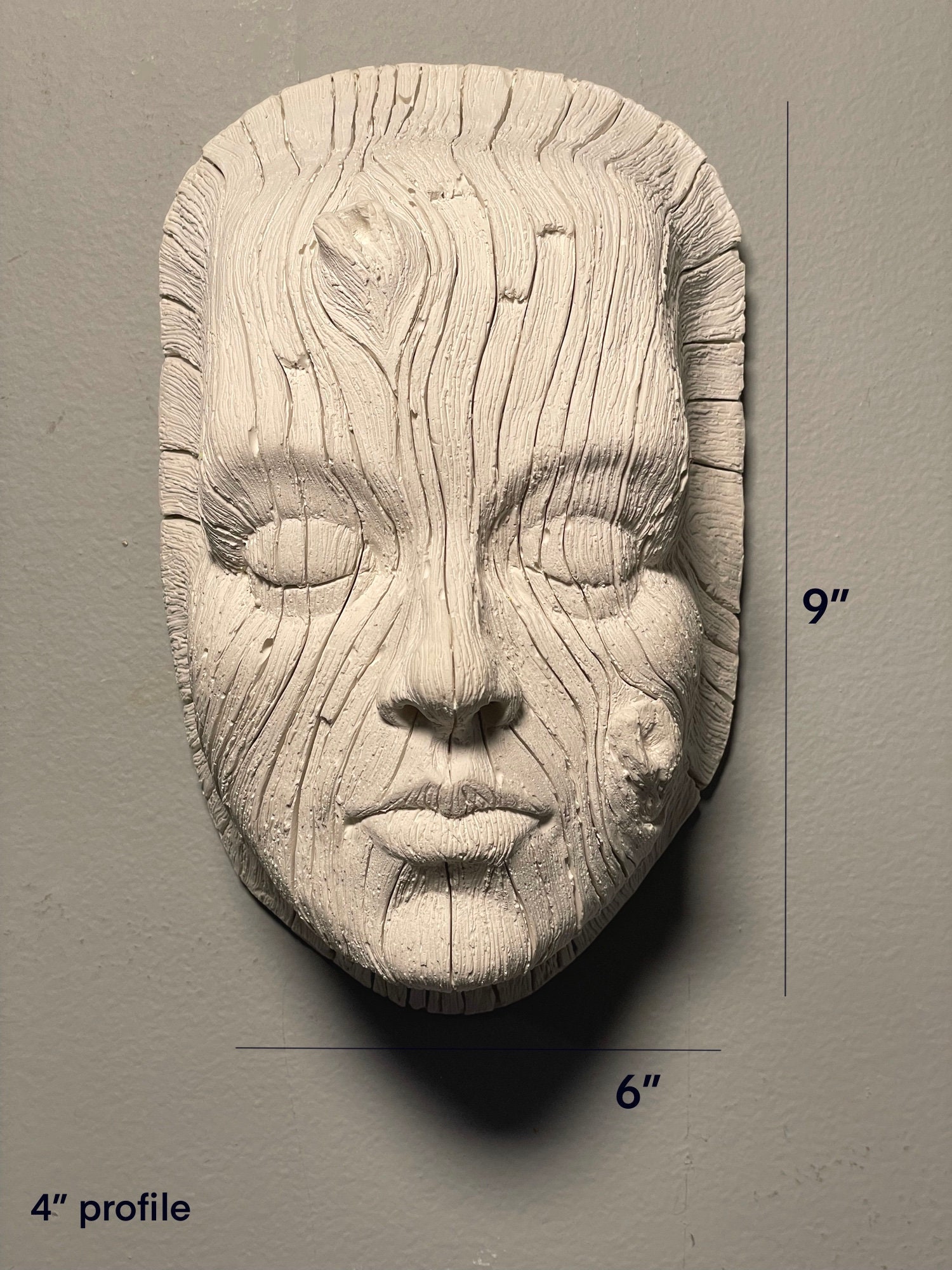 Dryad Art Sculpture, Magic Wall Art, Greek Mythology , Art Object, Wall ...