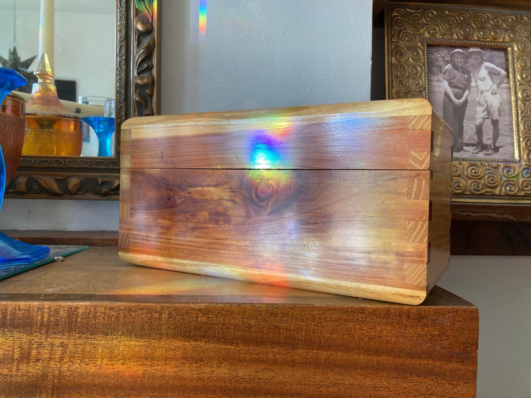 Cedar Box Aromatic Box Cedar Keepsake Box Wood Trinket Box Cedar Wood ...
