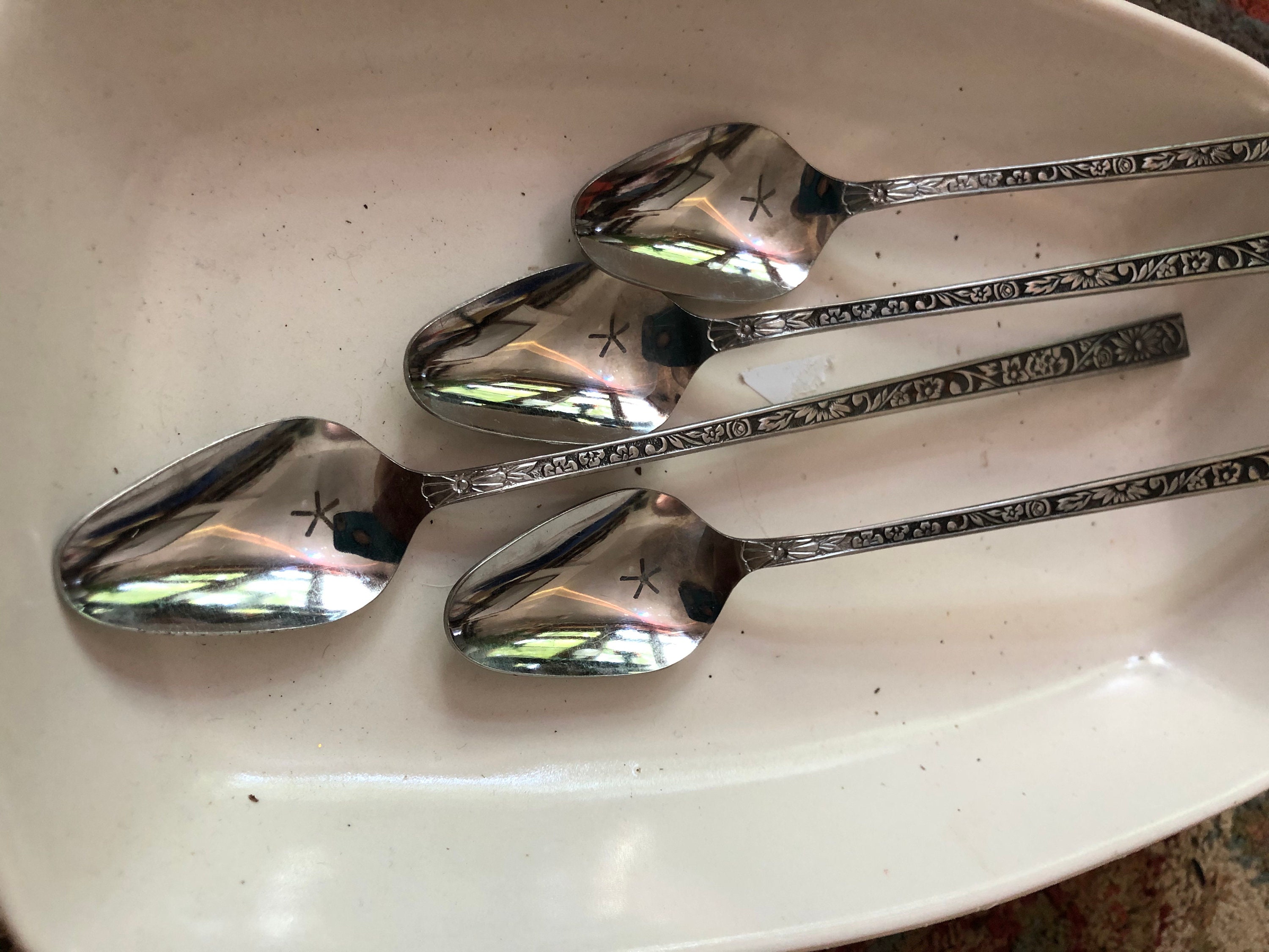 Vintage Supreme Cutlery Ice Tea Spoons//four// Stainless - Etsy