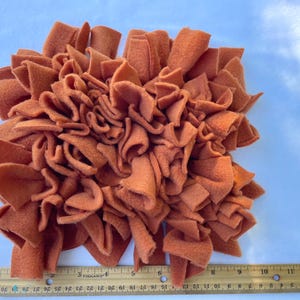 SMALL Burnt Orange Snuffle Mat for Dogs - Enrichment Mat - Rooting Rug ...
