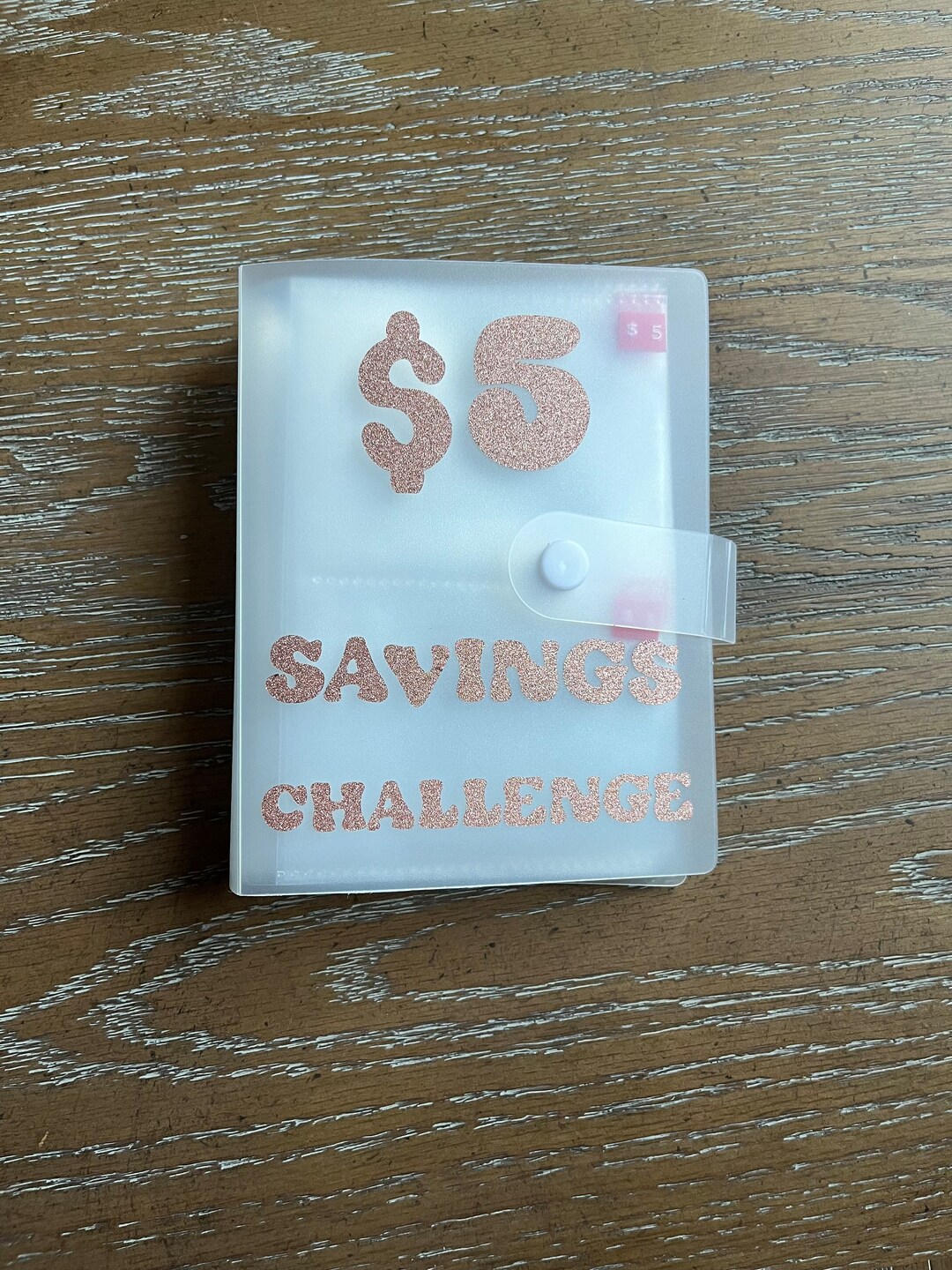 5 Five Dollar Savings Challenge Budget Binder - Etsy