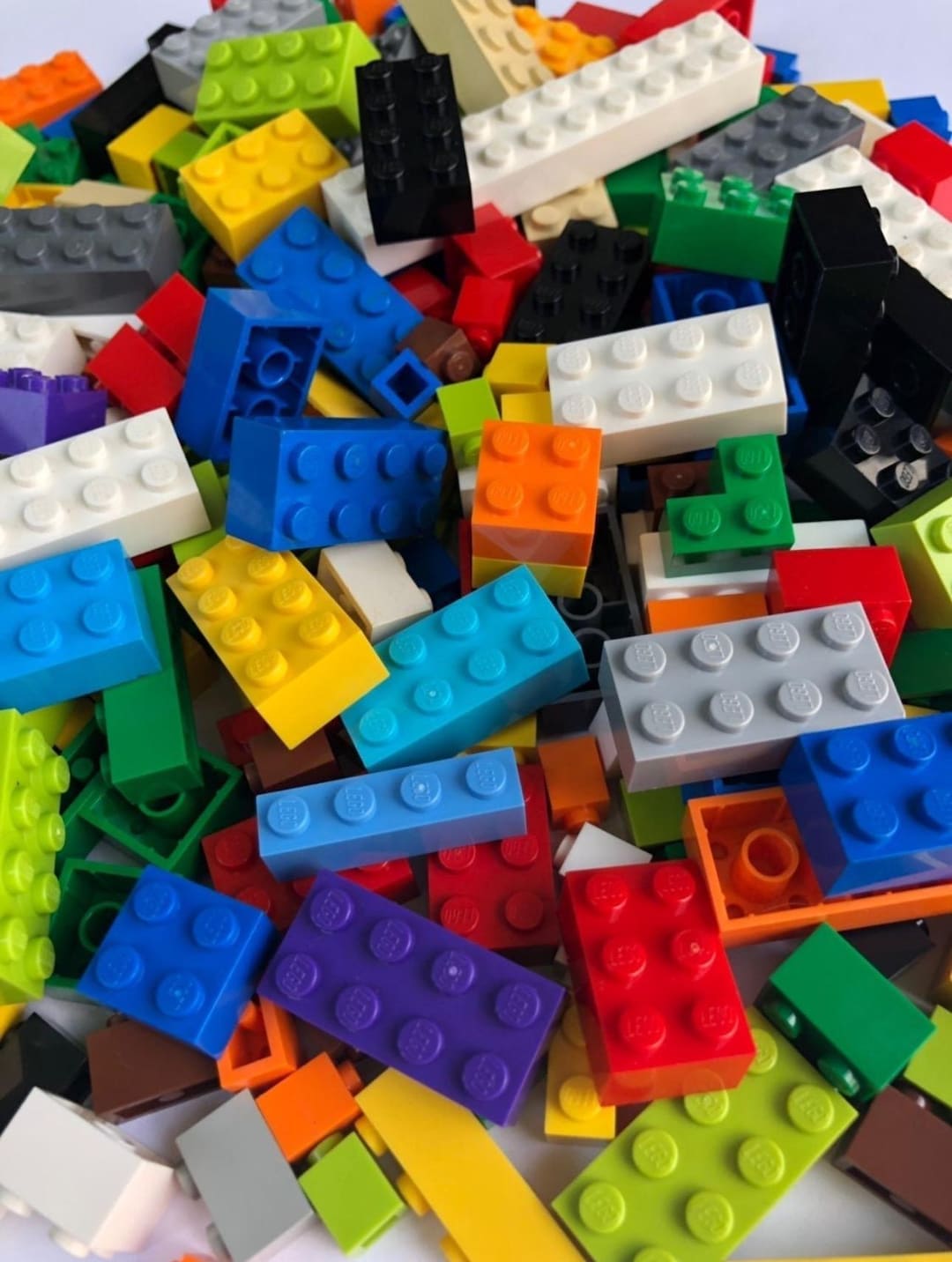 LEGO Bricks and Blocks 300 Count Mixed Sizes & Colors - Etsy