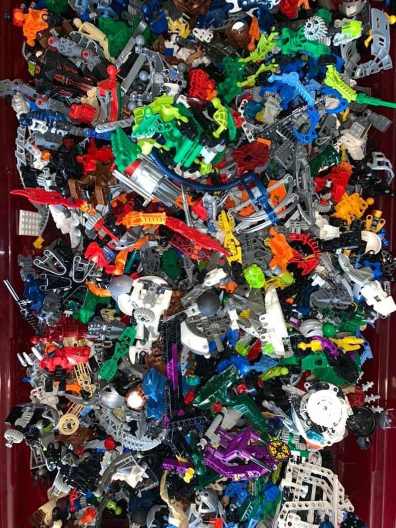 LEGO Bionicle Lot Mixed Sets Vintage New All Different Parts Pieces and ...