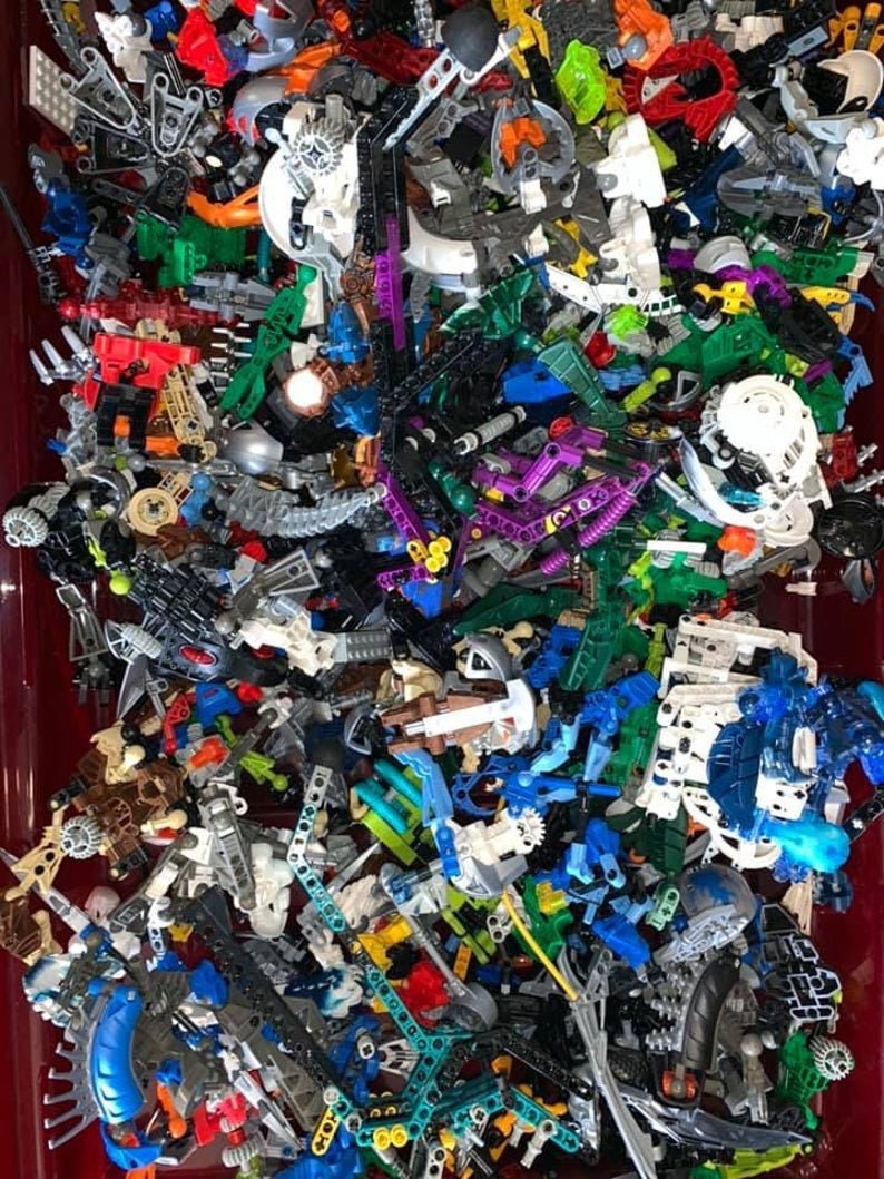LEGO Bionicle Lot Mixed Sets Vintage New All Different Parts Pieces and ...