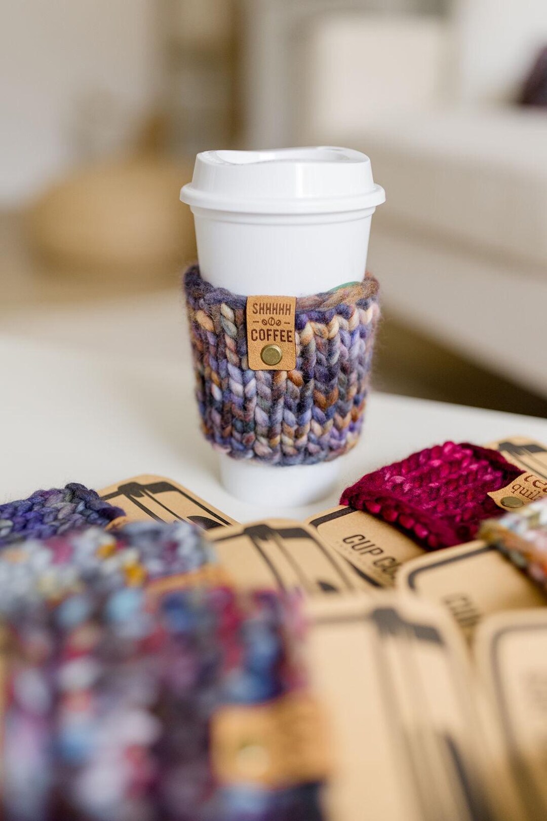 Merino Wool Cup Cozies; Pick a Color - Etsy Canada