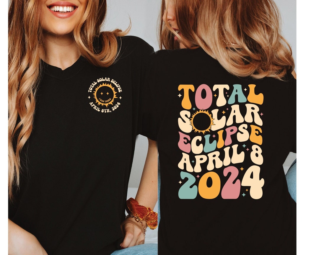 Solar Eclipse 2024 Shirt, Total Solar Eclipse Shirt, Celestial Shirt ...