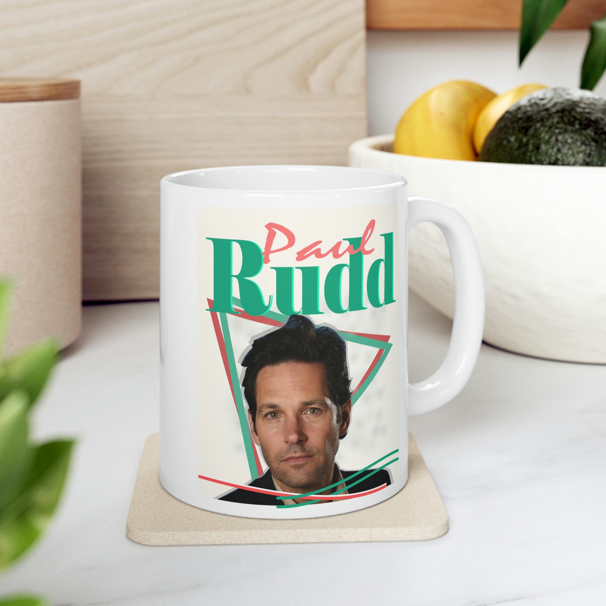 Paul Rudd 2021 Sexiest Man Alive 90s Nostalgia 80s Retro Ceramic Coffee ...