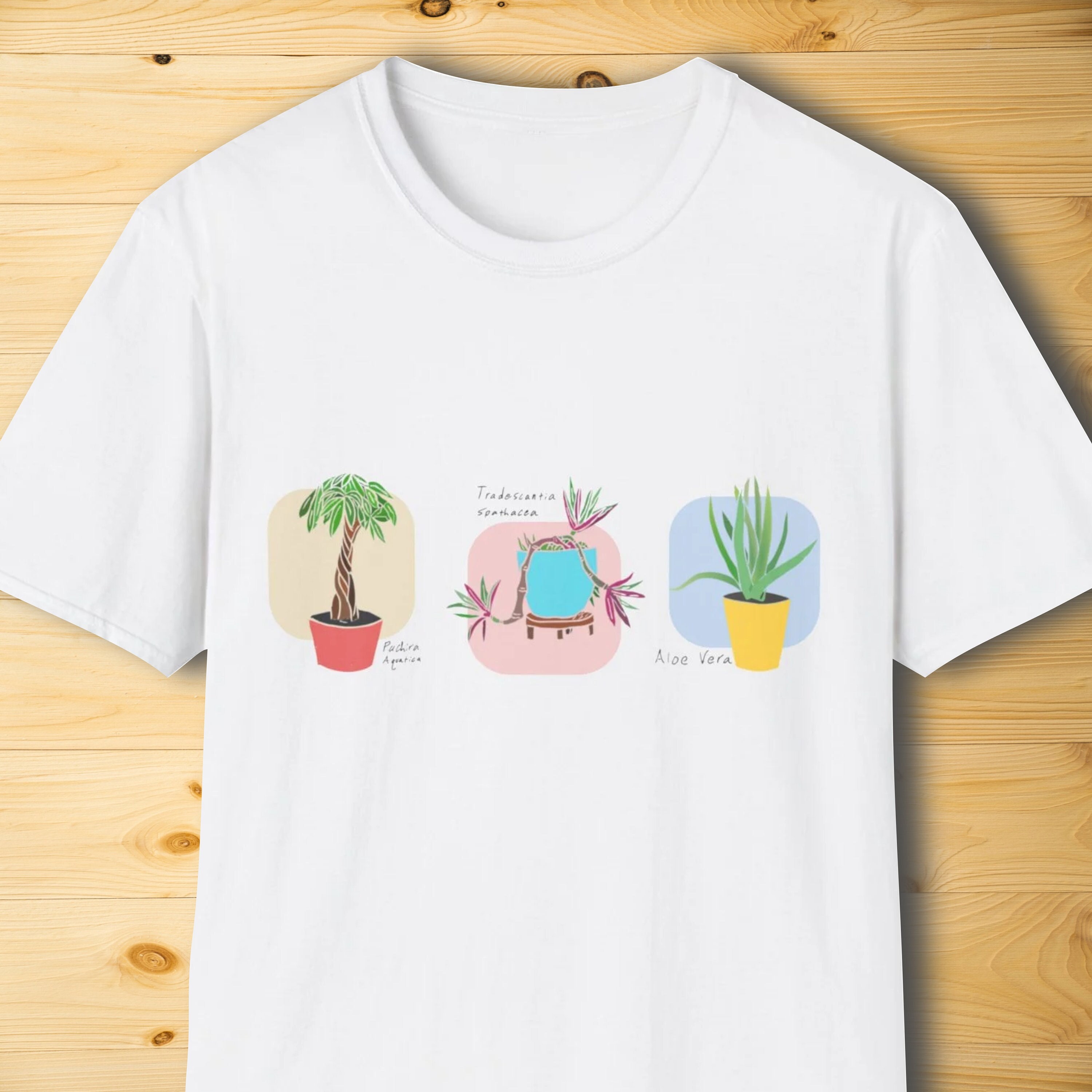 1990s House Plants Aesthetic Art - Plant Mom - Plant Lady - Money Tree ...