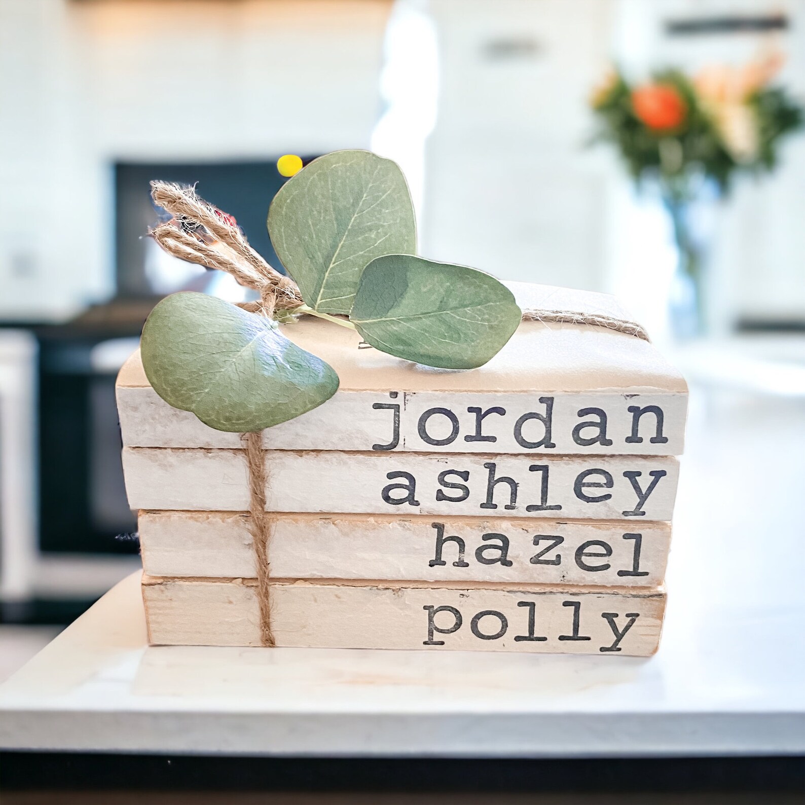 Personalized Custom Book Decor, Personalized Family Books, Personalized ...