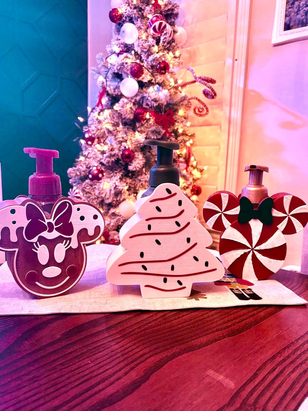 Christmas Soap Dispenser, Bath and Body Works - Etsy