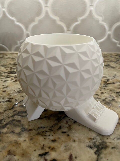 Epcot Spaceship Earth Planter Walt Disney World Planter - Etsy