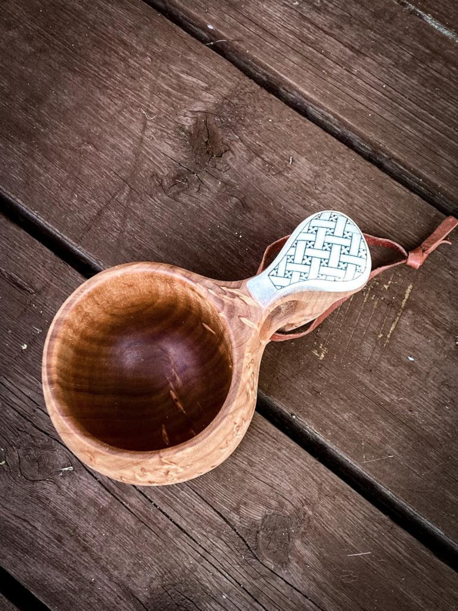 Kuksa Cup Big, Curly Birch and Antler, Two Fingers - Etsy