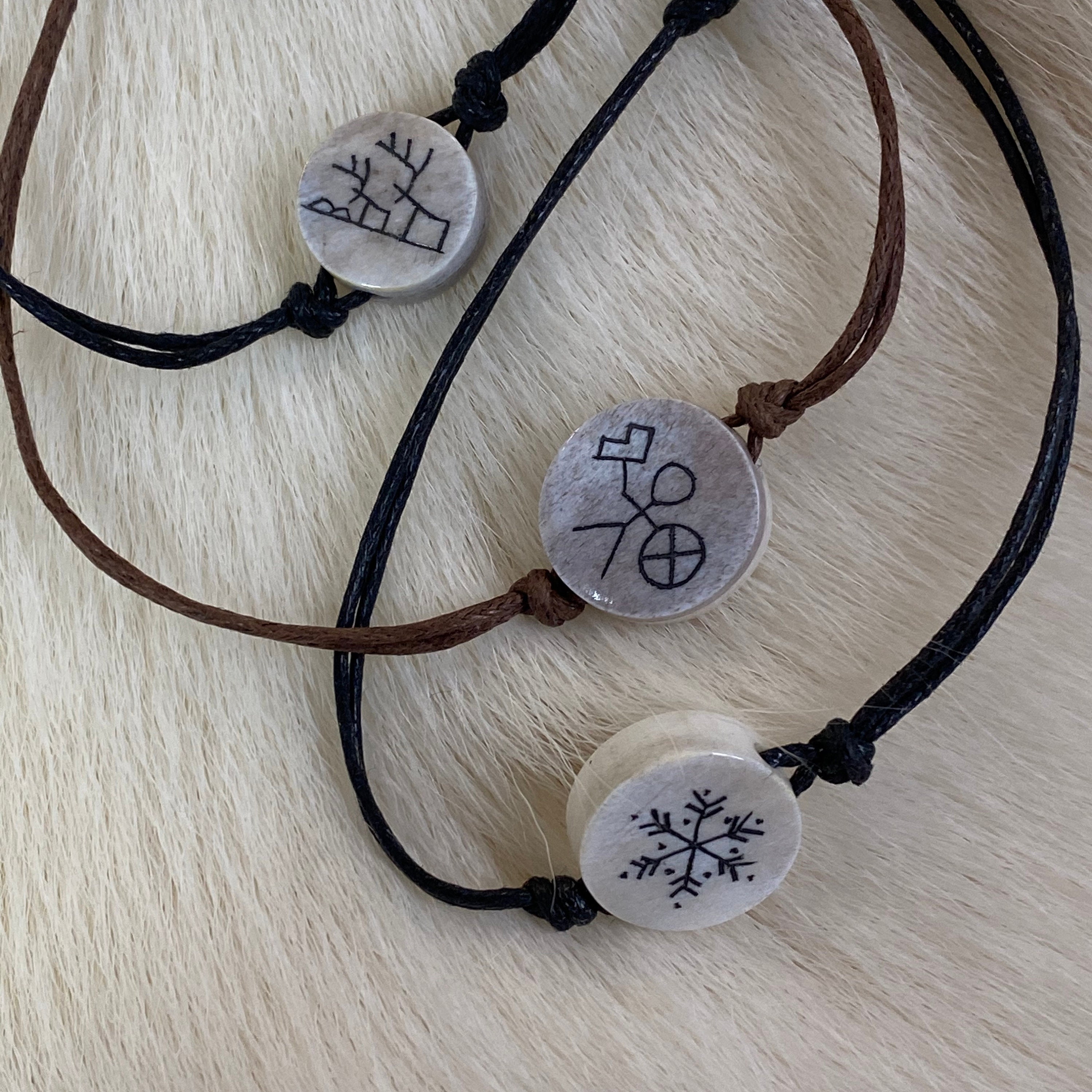 Bracelet With Sámi Symbol - Etsy