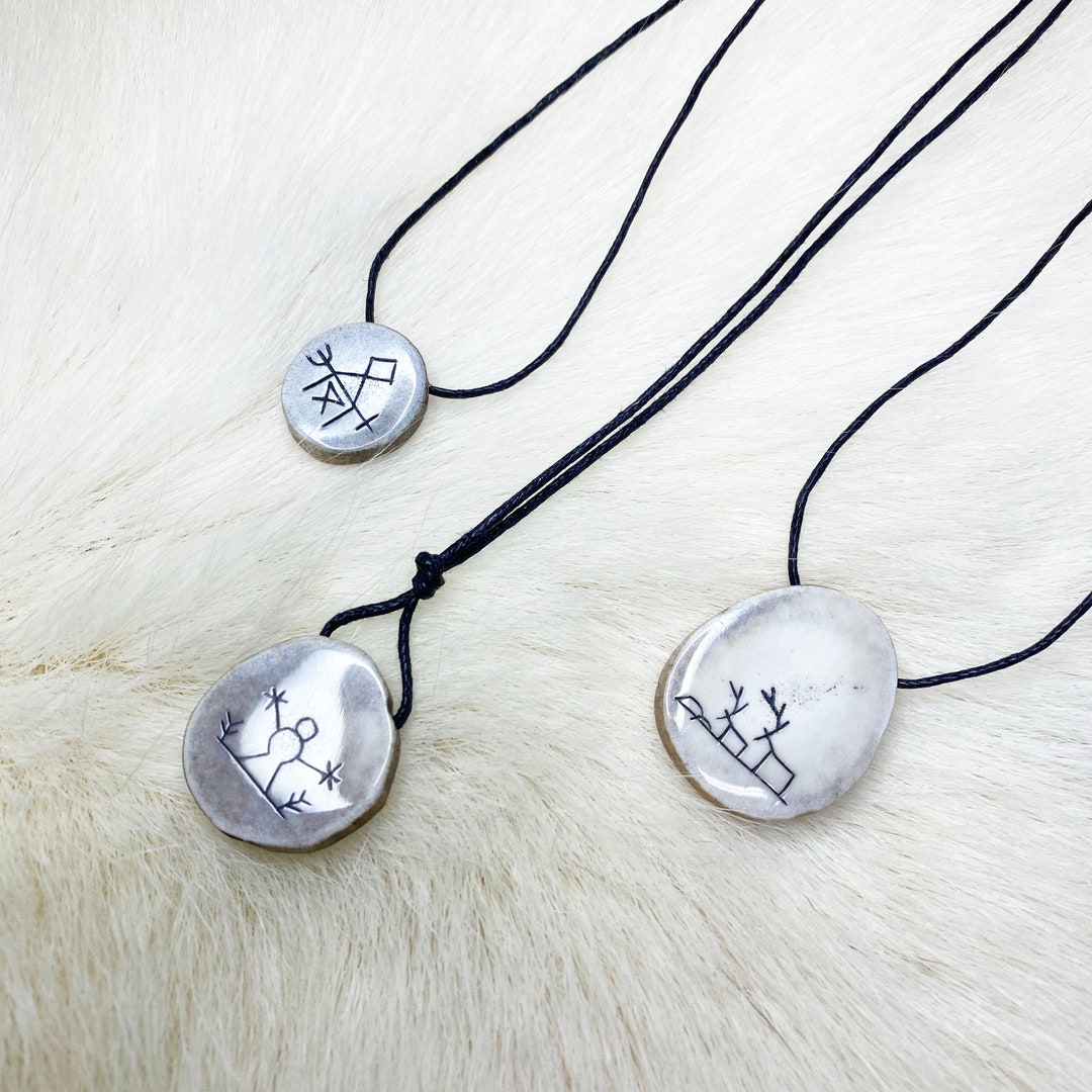 Pendant With Sámi Symbol - Etsy