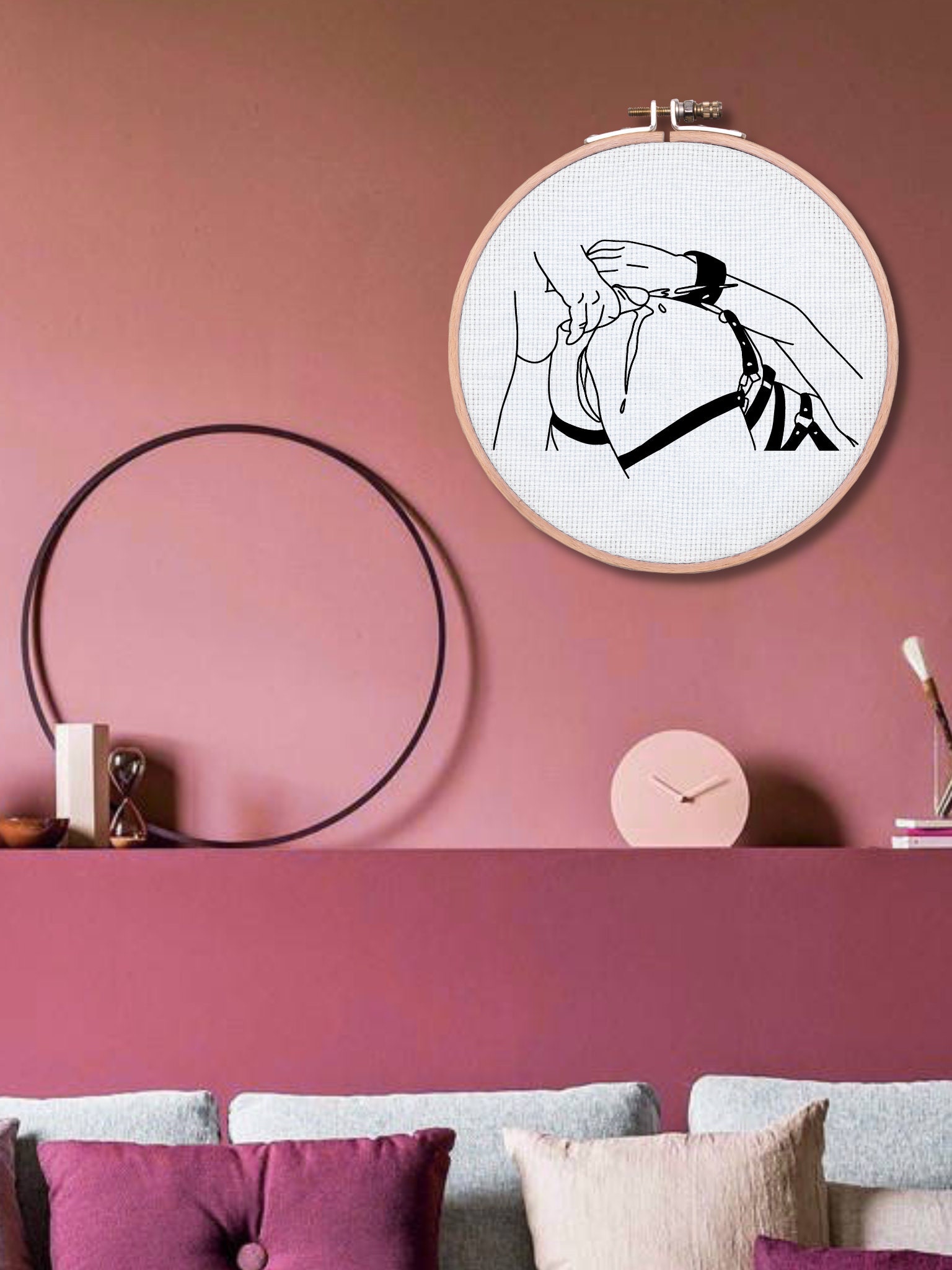 Bend Over Erotic Embroidery PDF Pattern & Stitch Guide - Etsy