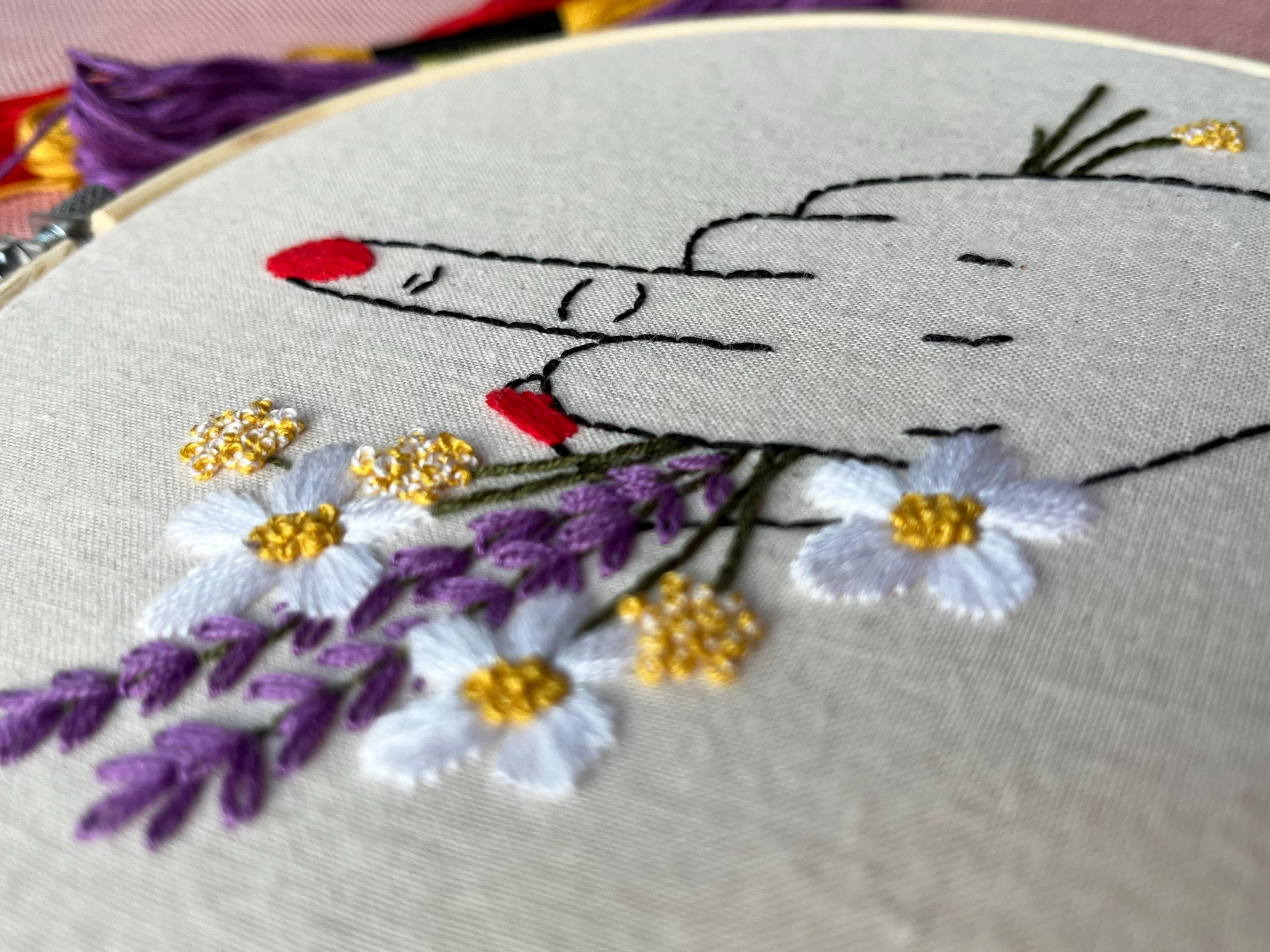 The Finger - Funny Embroidery PDF Pattern & Instructions - Beginner ...