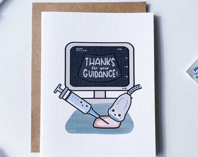 Thanks for Your Guidance - Thank You Card, Radiologist, Rad Tech ...