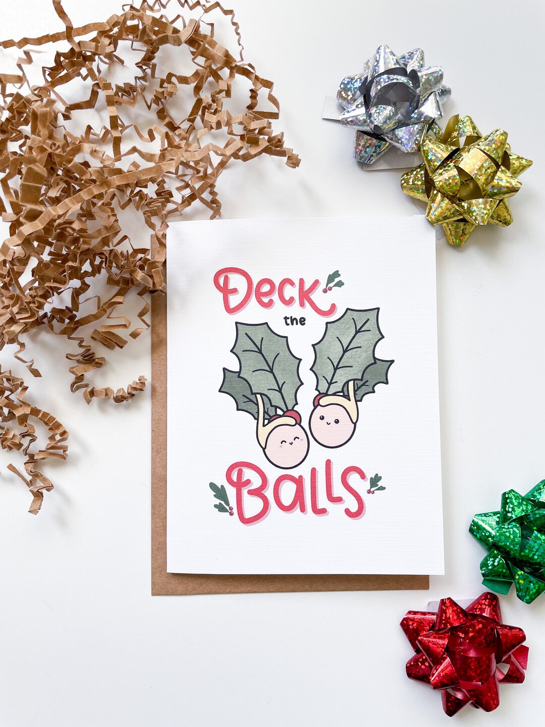 Deck the Balls - Holiday Card, Doctor, Urologist, Nurse, Testicles ...